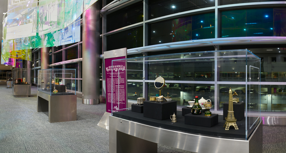 Around the World-Magical Music Boxes - Miami International Airport